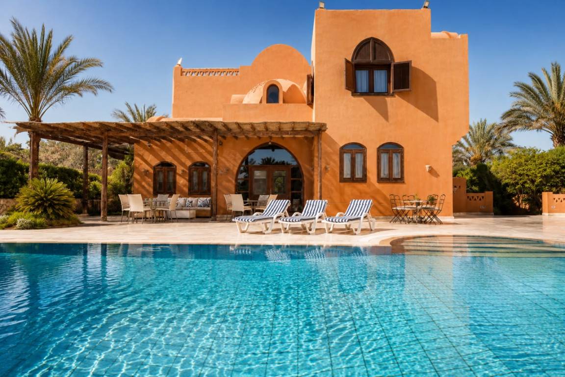 180 M² Villa ∙ 4 Bedrooms ∙ 9 Guests - Egypt