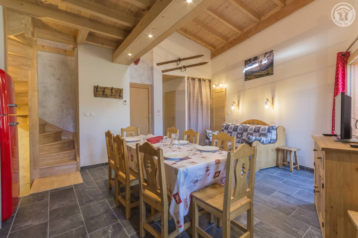 60 M² Mökki ∙ 3 Makuuhuonetta ∙ 6 Vierasta - Aussois