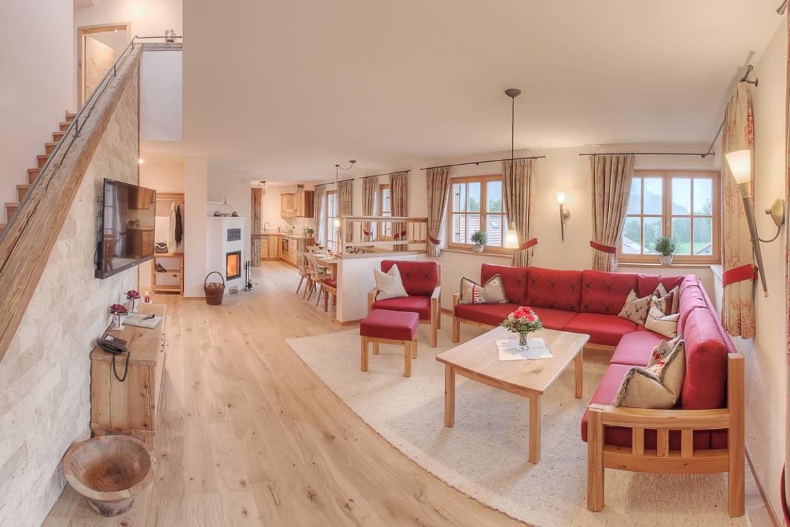 110 M² Appartement ∙ 2 Chambres ∙ 4 Personnes - Ruhpolding