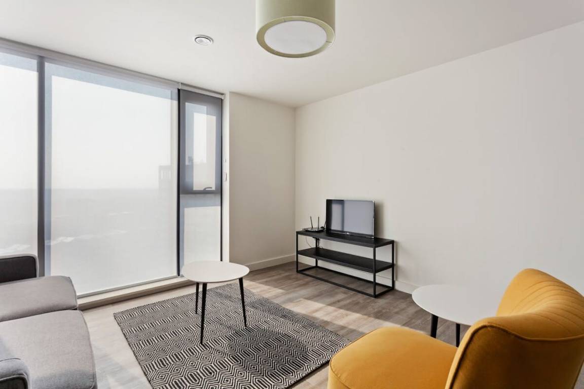 44 M² Apartamento ∙ 1 Habitación ∙ 2 Huéspedes - Estación de Birmingham New Street