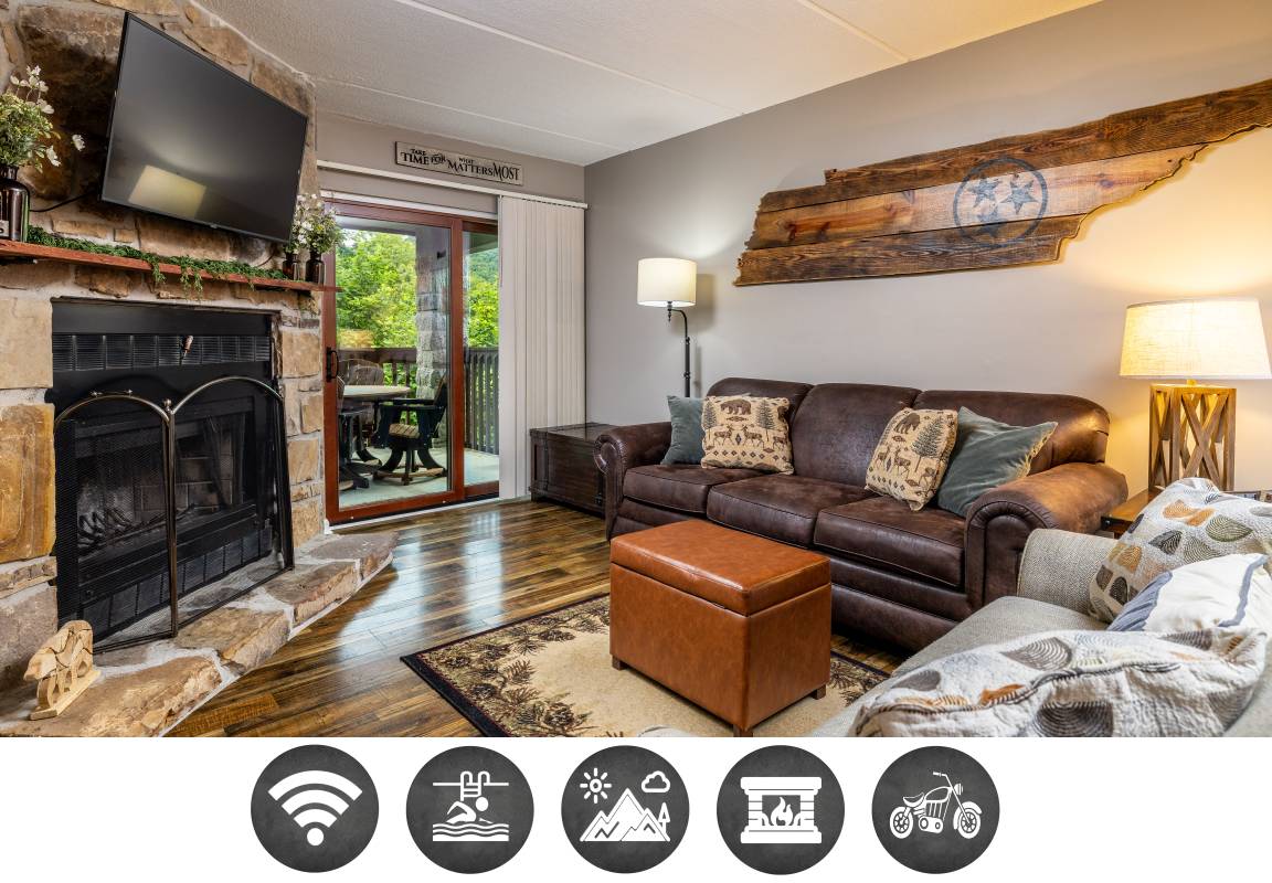 98 M² Condo ∙ 2 Bedrooms ∙ 6 Guests - Gatlinburg, TN