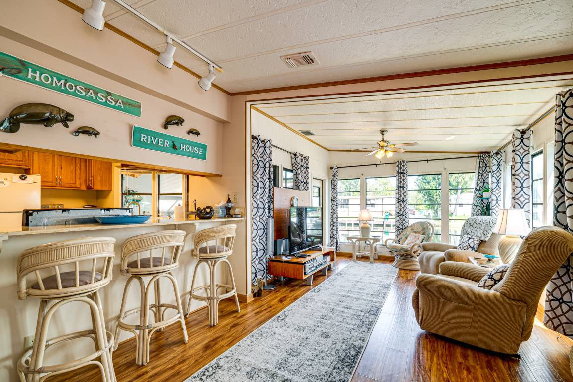 93 M² House ∙ 2 Bedrooms ∙ 9 Guests - Homosassa Springs Wildlife State Park, Homosassa