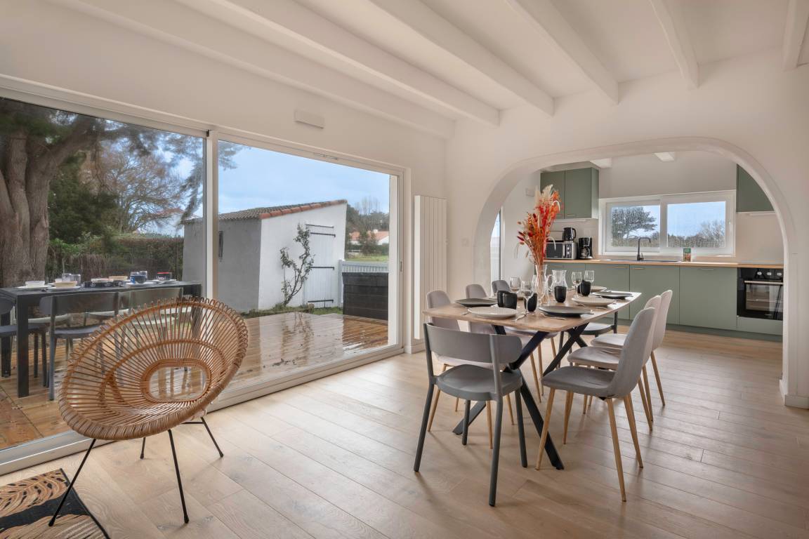 90 M² Maison De Vacances ∙ 4 Chambres ∙ 8 Personnes - Plage Les Moutiers-en-Retz