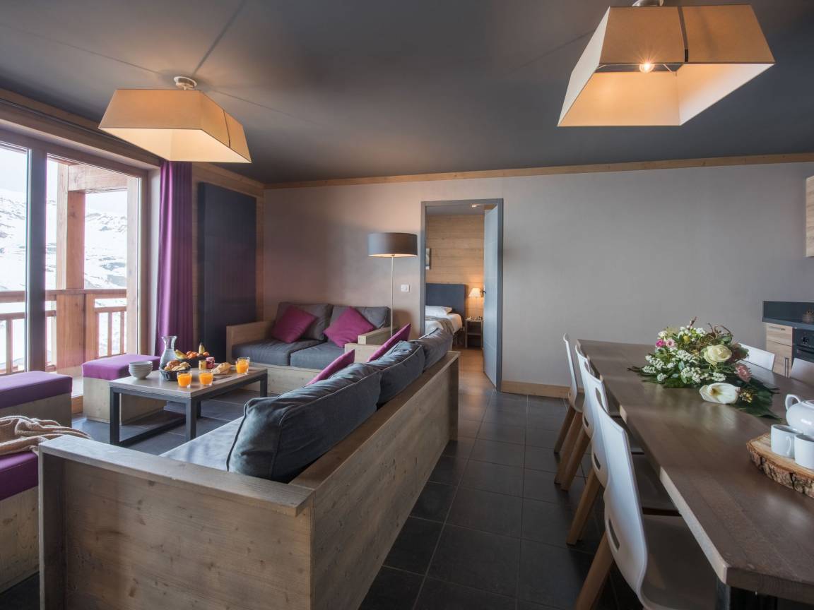 60 M² House ∙ 1 Bedroom ∙ 7 Guests - Val Thorens