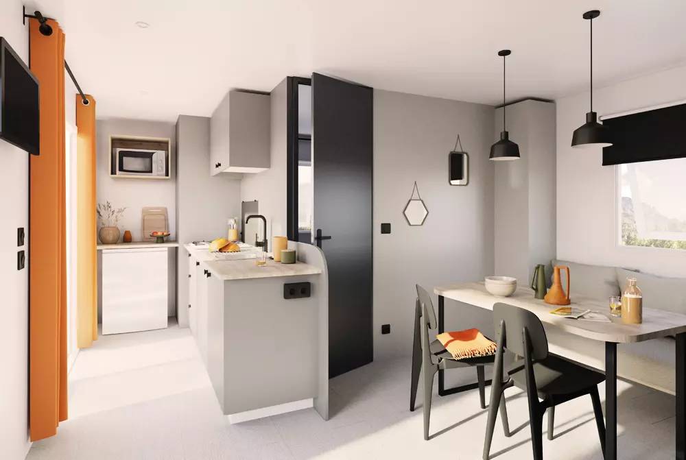 28 M² Mobil-home ∙ 1 Chambre ∙ 4 Personnes - Saint-Clément-des-Baleines