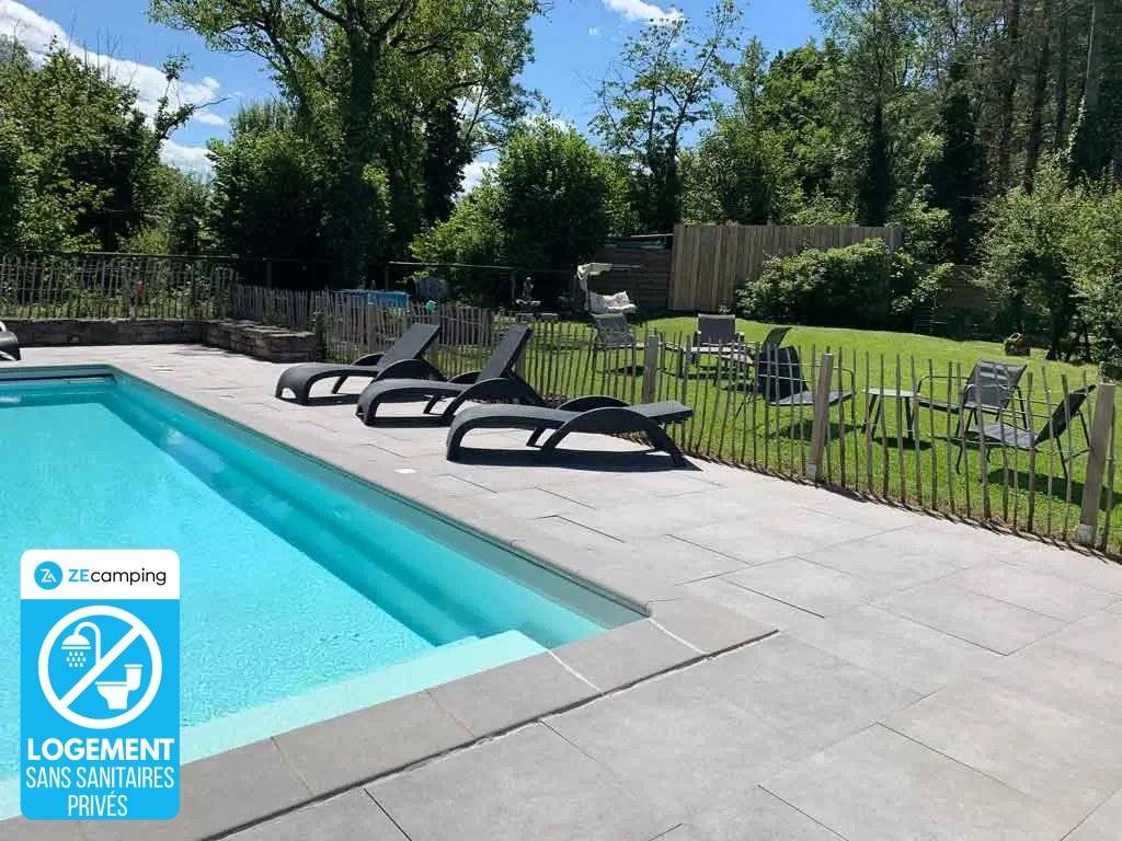 30 M² Camping ∙ 3 Chambres ∙ 6 Personnes - Bourgogne-Franche-Comté
