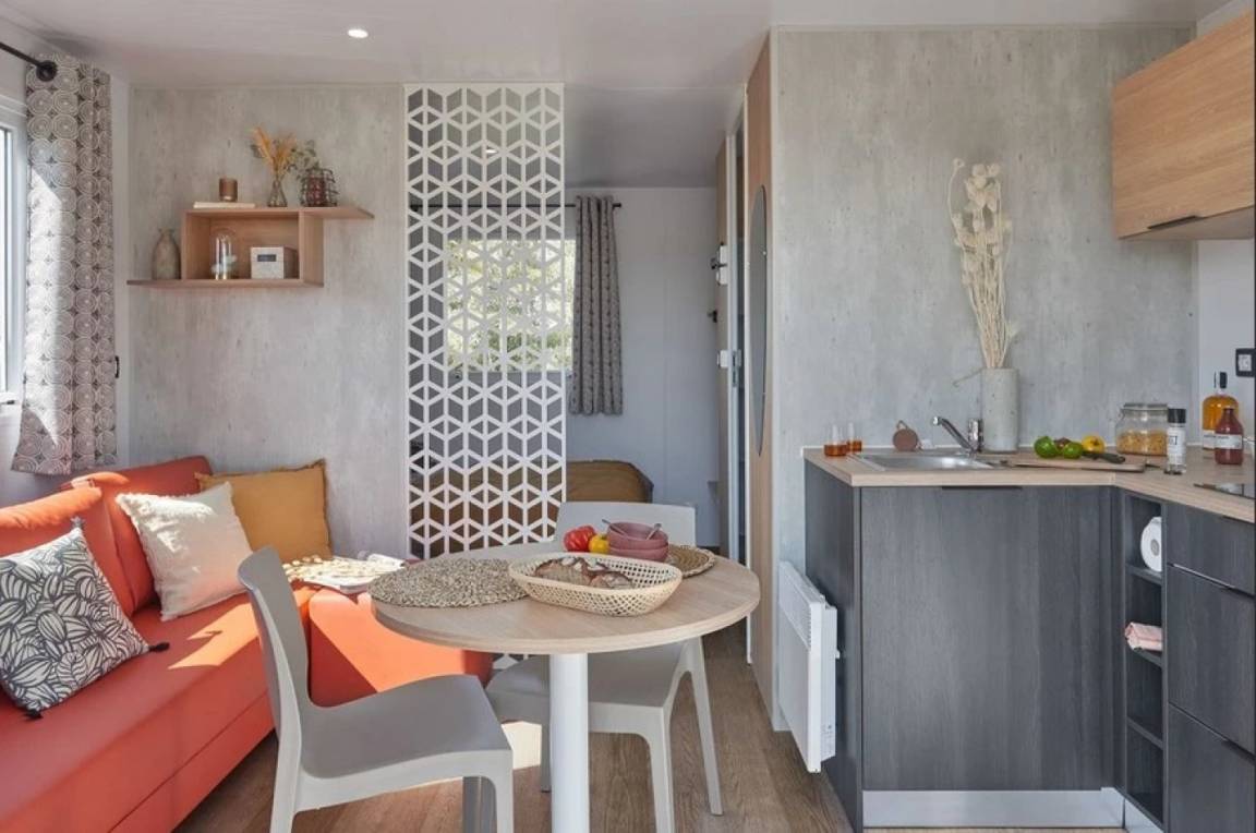 18 M² Acampamento ∙ 1 Quarto ∙ 3 Hóspedes - Île-Tudy