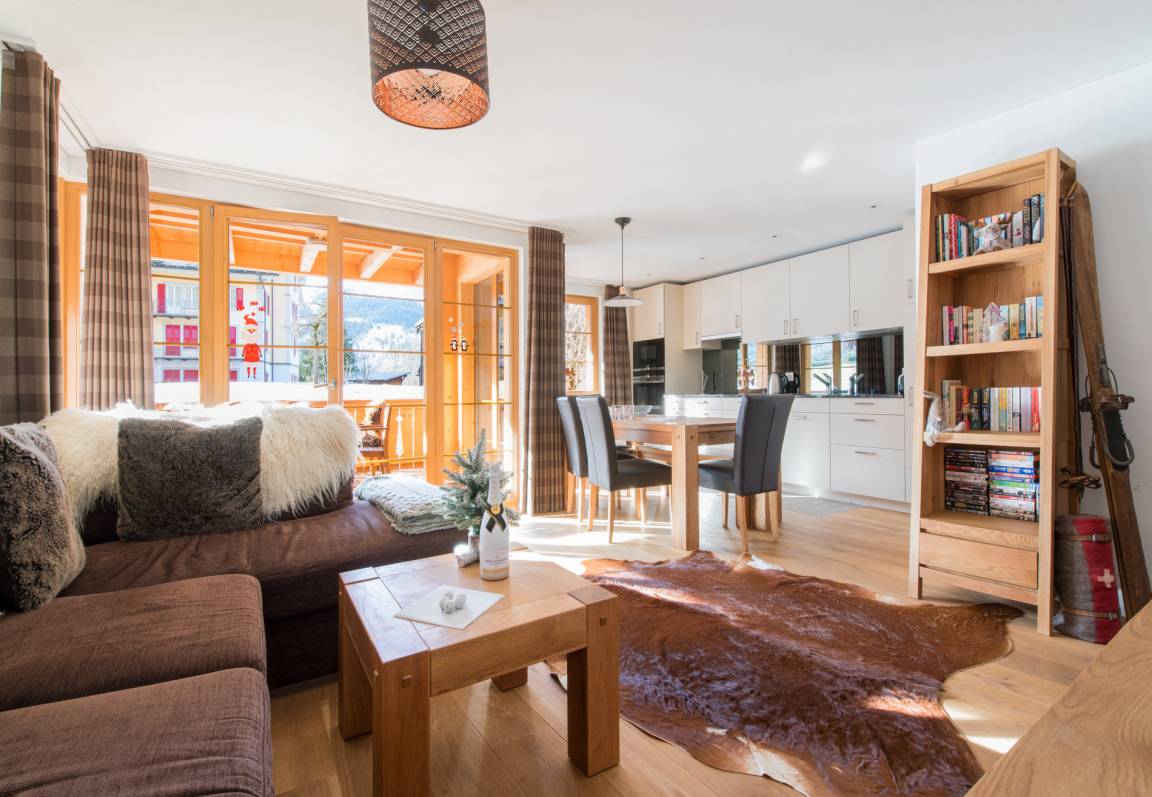 70 M² Appartement ∙ 2 Chambres ∙ 4 Personnes - Lauterbrunnen