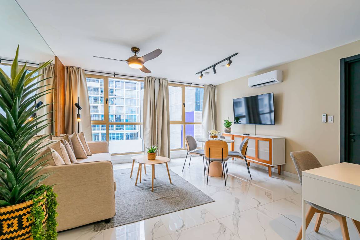 Apartamento ∙ 1 Habitación ∙ 4 Huéspedes - Ciudad de Panamá
