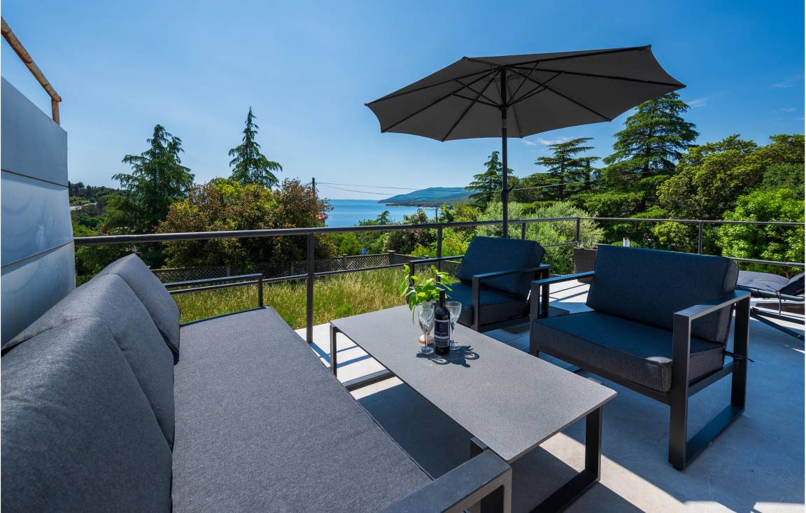 100 M² Appartement ∙ 2 Chambres ∙ 4 Personnes - Rabac