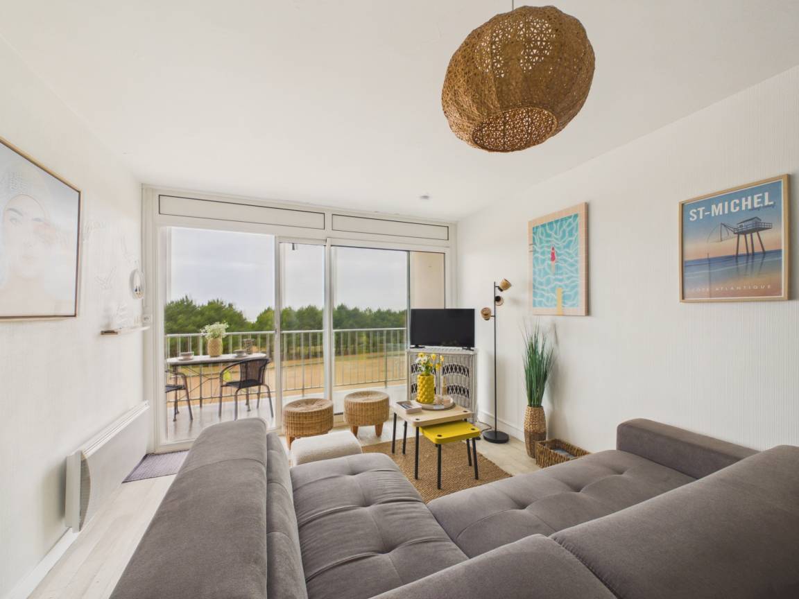 65 M² Appartement ∙ 2 Chambres ∙ 6 Personnes - Préfailles