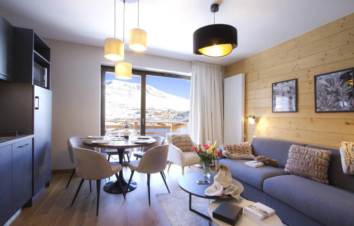 32 M² Hôtel ∙ 1 Chambre ∙ 4 Personnes - Vaujany