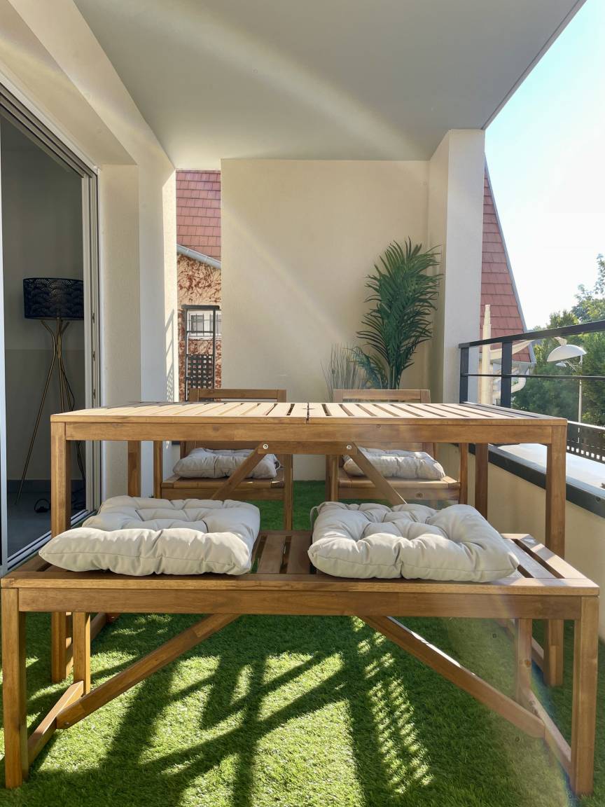 63 M² Appartement ∙ 2 Chambres ∙ 6 Personnes - Laxou