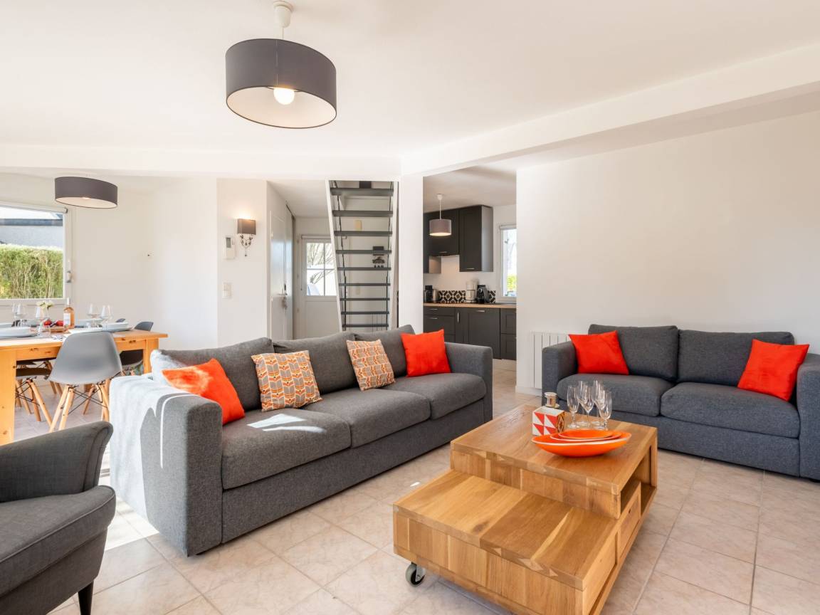 90 M² House ∙ 3 Bedrooms ∙ 5 Guests - Carnac