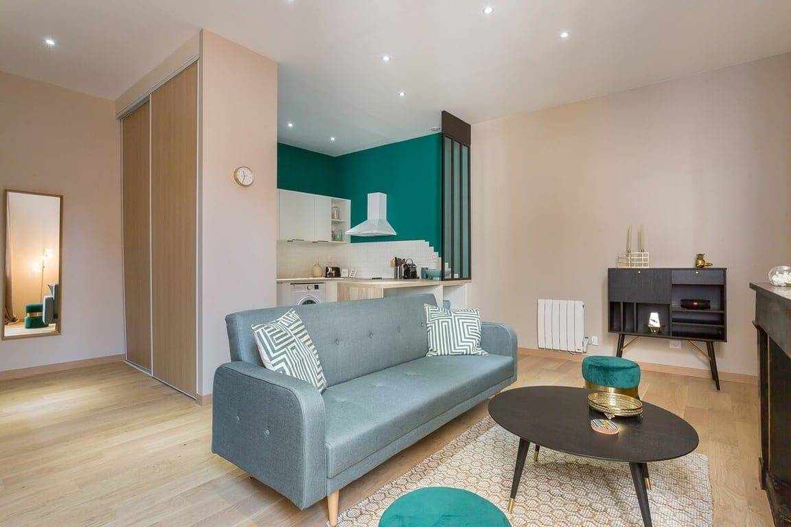 40 M² Apartamento ∙ 1 Habitación ∙ 2 Huéspedes - Lyon