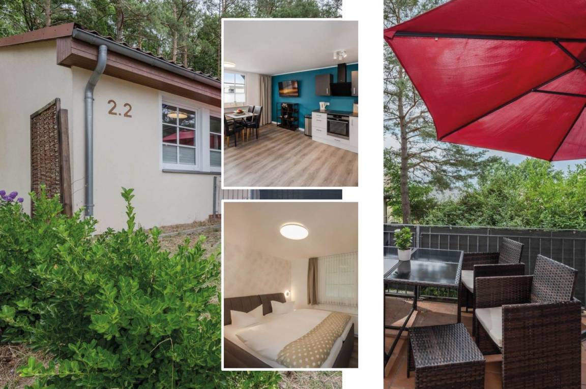 45 M² Ferienwohnung ∙ 1 Schlafzimmer ∙ 2 Gäste - Korswandt