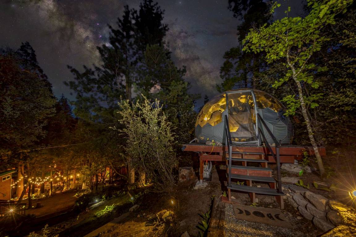 Camping-unterkunft ∙ 2 Schlafzimmer ∙ 4 Gäste - Bass Lake, CA