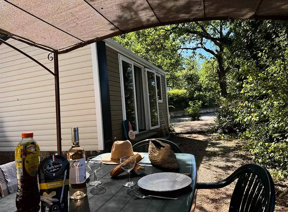 18 M² Mobil-home ∙ 1 Chambre ∙ 3 Personnes - Esparron-de-Verdon