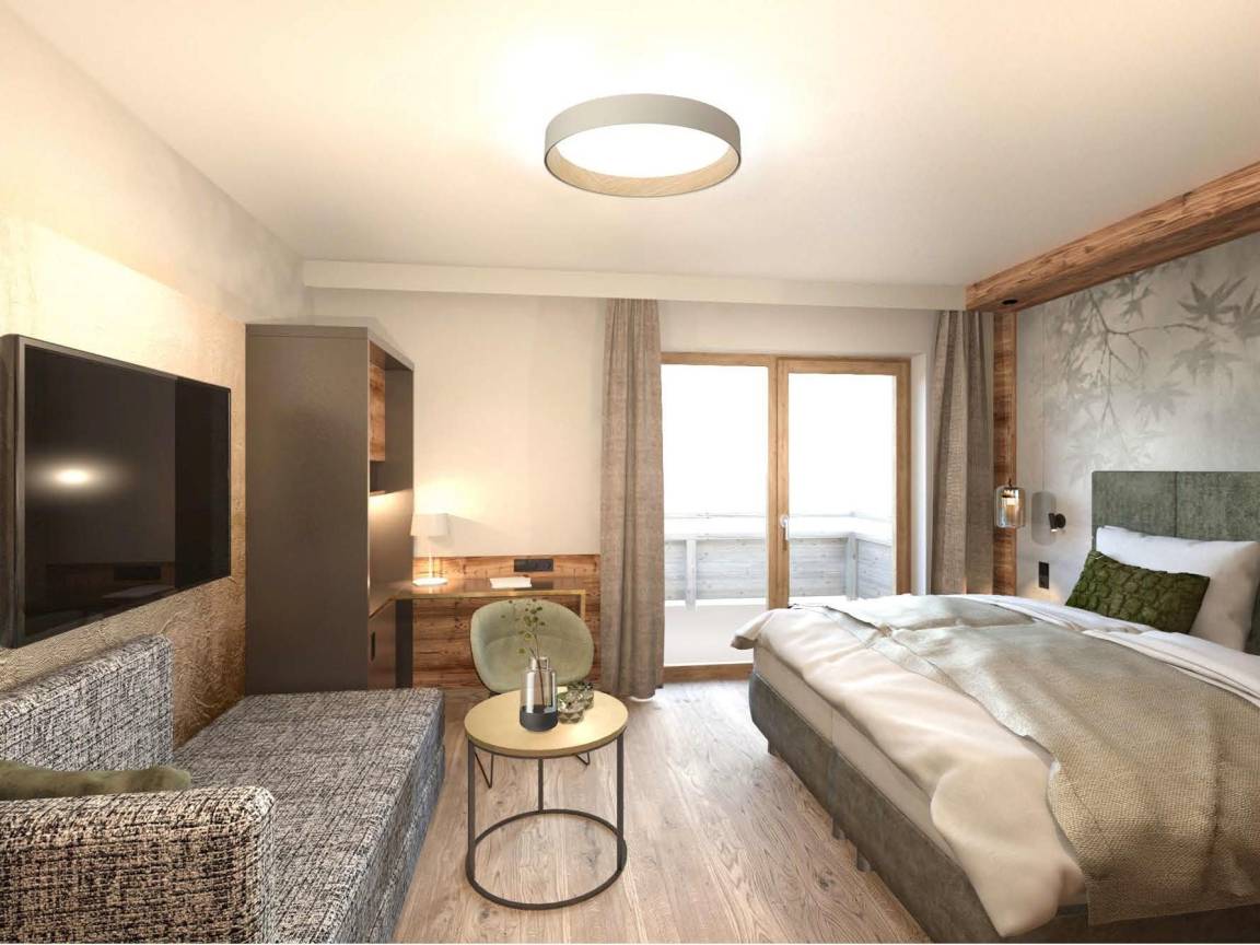 23 M² Hotel ∙ 1 Sypialnia ∙ 2 Gości - Galtür