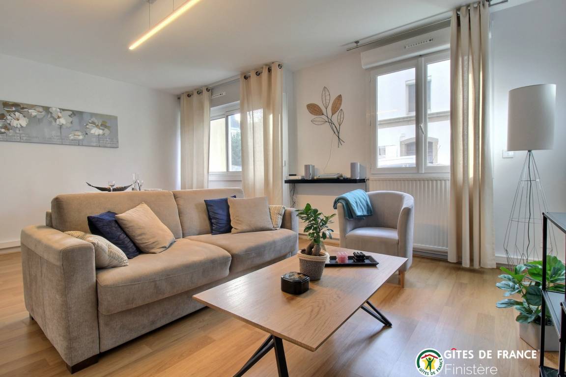 52 M² Gîte ∙ 1 Schlafzimmer ∙ 2 Gäste - Concarneau