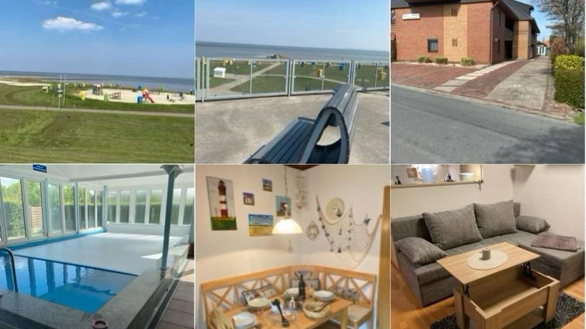 49 M² Ferienwohnung ∙ 1 Schlafzimmer ∙ 2 Gäste - Butjadingen