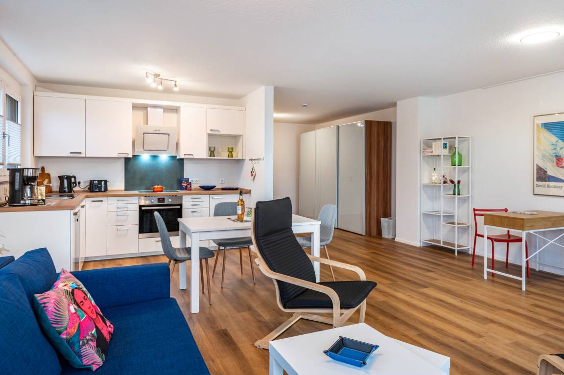 66 M² Ferienwohnung ∙ 1 Schlafzimmer ∙ 4 Gäste - Schliengen