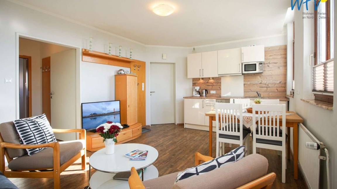 35 M² Ferienwohnung ∙ 1 Schlafzimmer ∙ 4 Gäste - Borkum