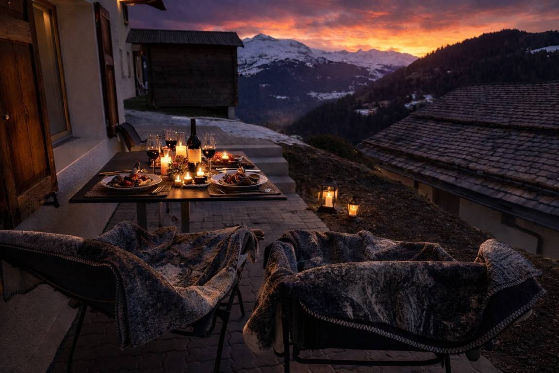 57 M² Chalet ∙ 1 Bedroom ∙ 4 Guests - Laax