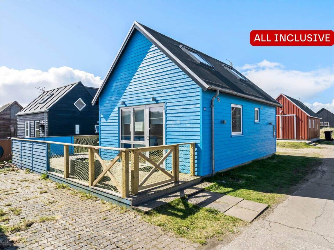 35 M² Ferienhaus ∙ 1 Schlafzimmer ∙ 4 Gäste - Hvide Sande