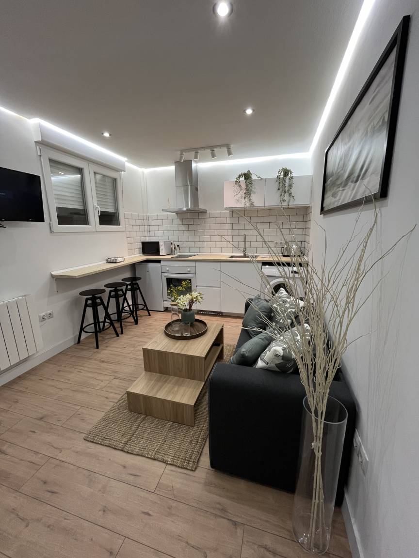 39 M² Ferienwohnung ∙ 1 Schlafzimmer ∙ 3 Gäste - Oviedo