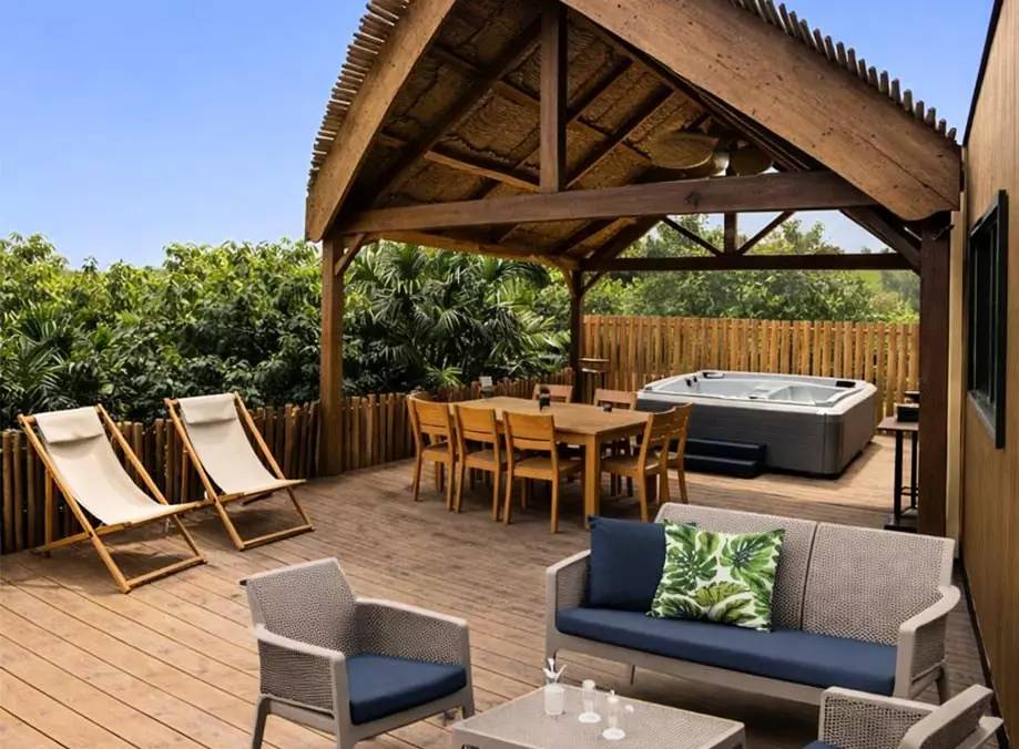 40 M² Mobilheim ∙ 3 Schlafzimmer ∙ 6 Gäste - Villecroze