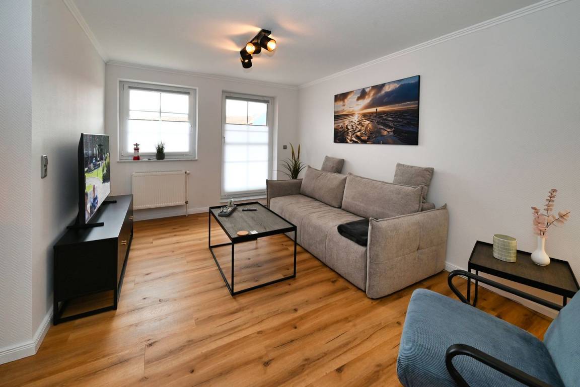 48 M² Ferienwohnung ∙ 1 Schlafzimmer ∙ 3 Gäste - Wesselburen