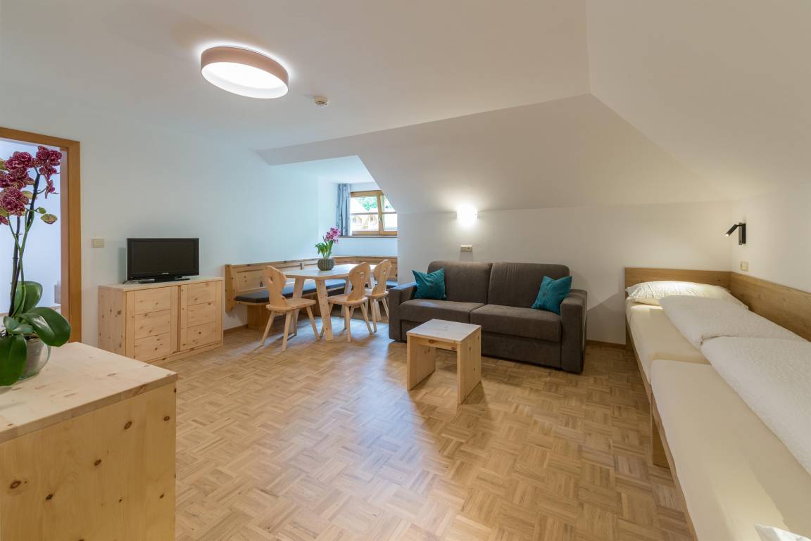 38 M² Ferienwohnung ∙ 1 Schlafzimmer ∙ 6 Gäste - Antholz Mittertal