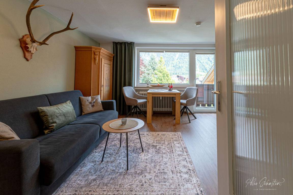 35 M² Apartament ∙ 1 Sypialnia ∙ 2 Gości - Mittenwald