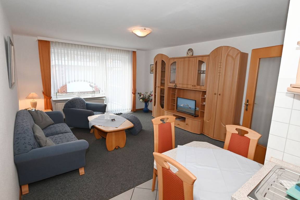 55 M² Ferienwohnung ∙ 1 Schlafzimmer ∙ 2 Gäste - Büsum