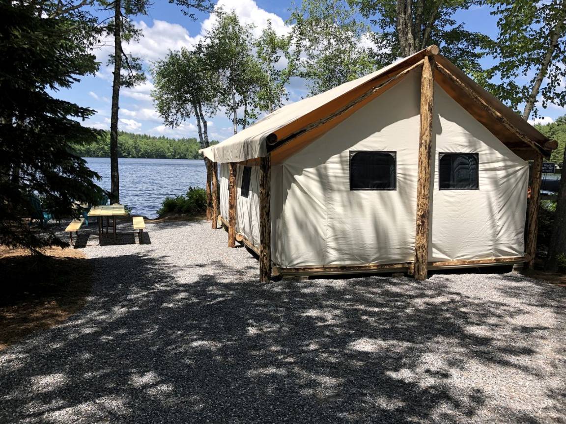 Camping-unterkunft ∙ 1 Schlafzimmer ∙ 4 Gäste - Maine