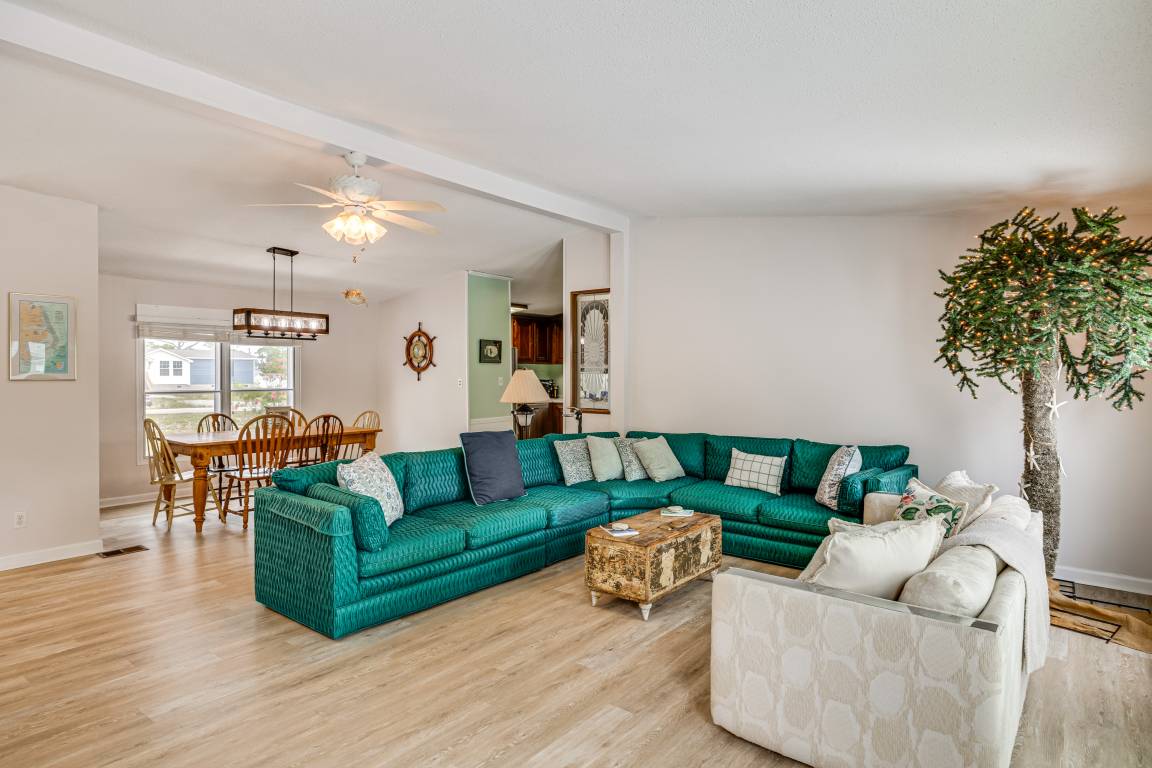 148 M² House ∙ 3 Bedrooms ∙ 6 Guests - Harkers Island, NC