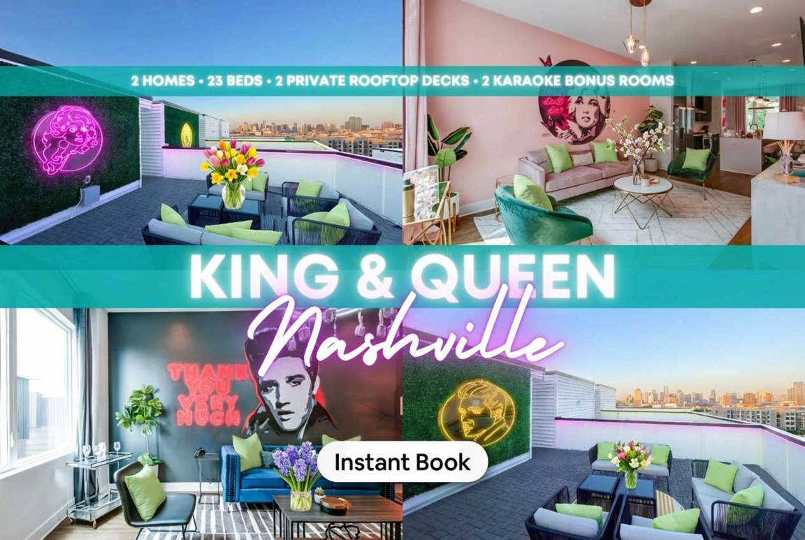 House ∙ 8 Bedrooms ∙ 24 Guests - Nashville, TN