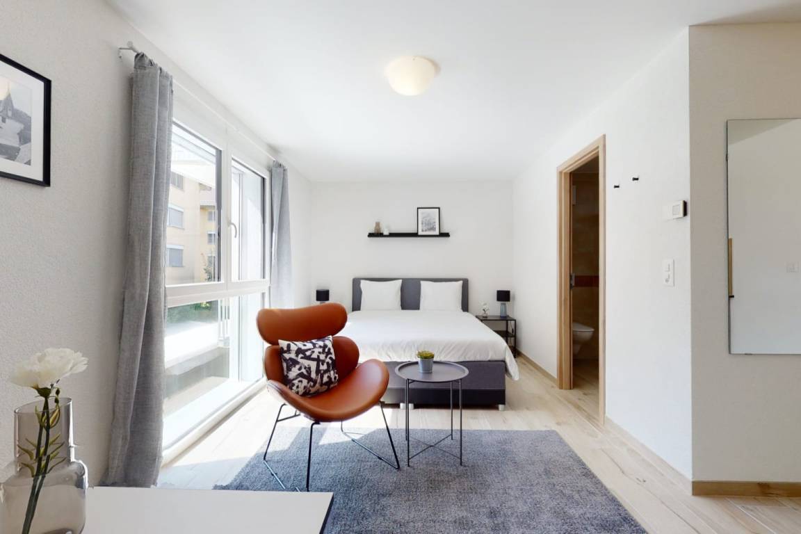 25 M² Studio ∙ 1 Chambre ∙ 2 Personnes - Aigle