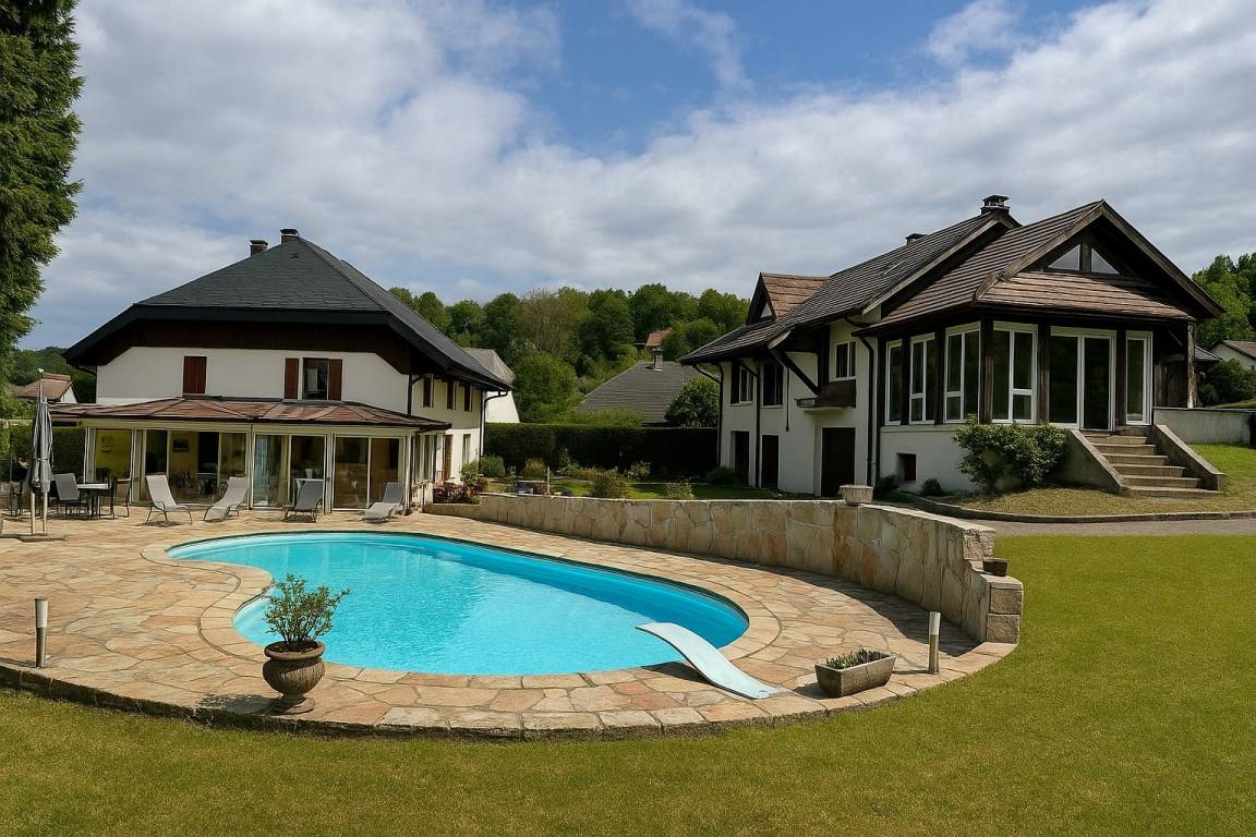 250 M² Maison De Vacances ∙ 3 Chambres ∙ 14 Personnes - Haute-Savoie
