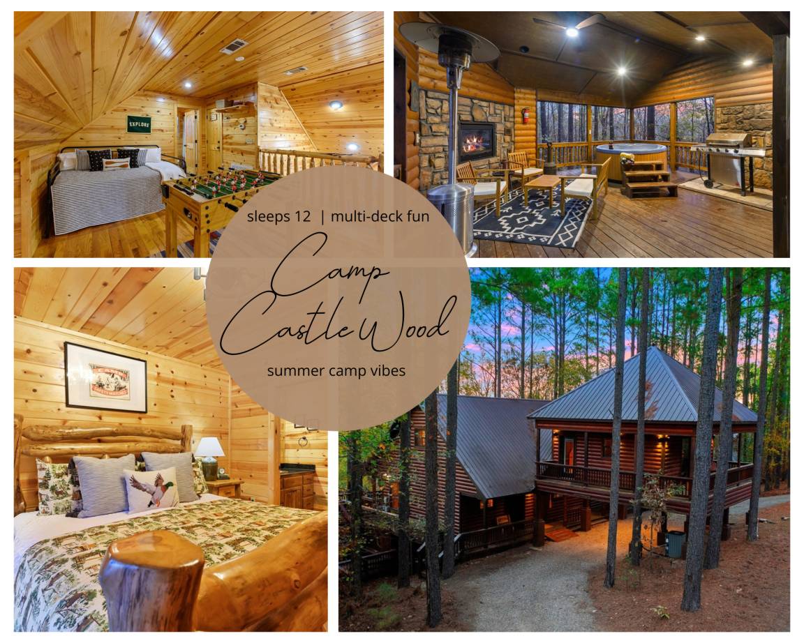 232 M² Cabin ∙ 3 Bedrooms ∙ 12 Guests - Oklahoma