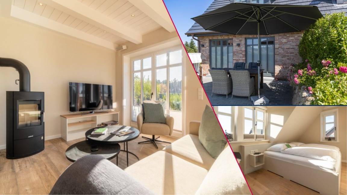 70 M² Ferienhaus ∙ 2 Schlafzimmer ∙ 4 Gäste - Utersum