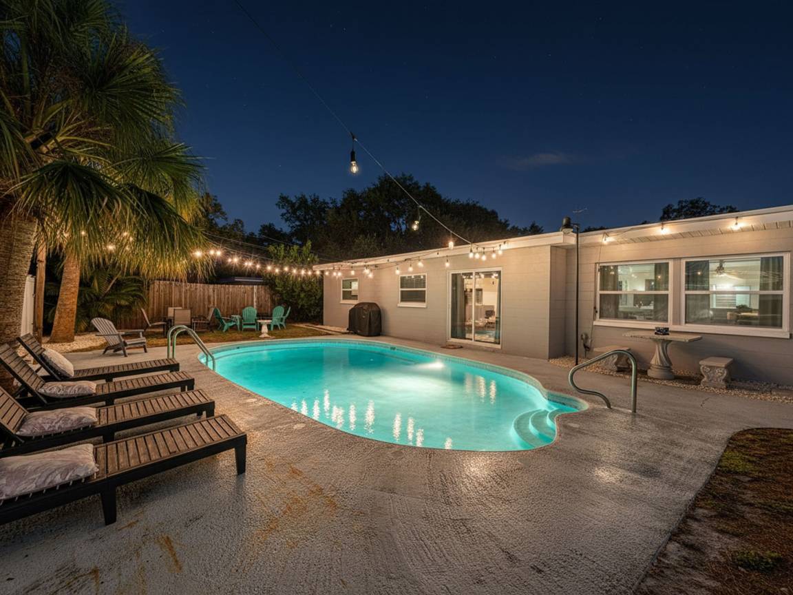 121 M² House ∙ 4 Bedrooms ∙ 14 Guests - Tampa Bay, FL