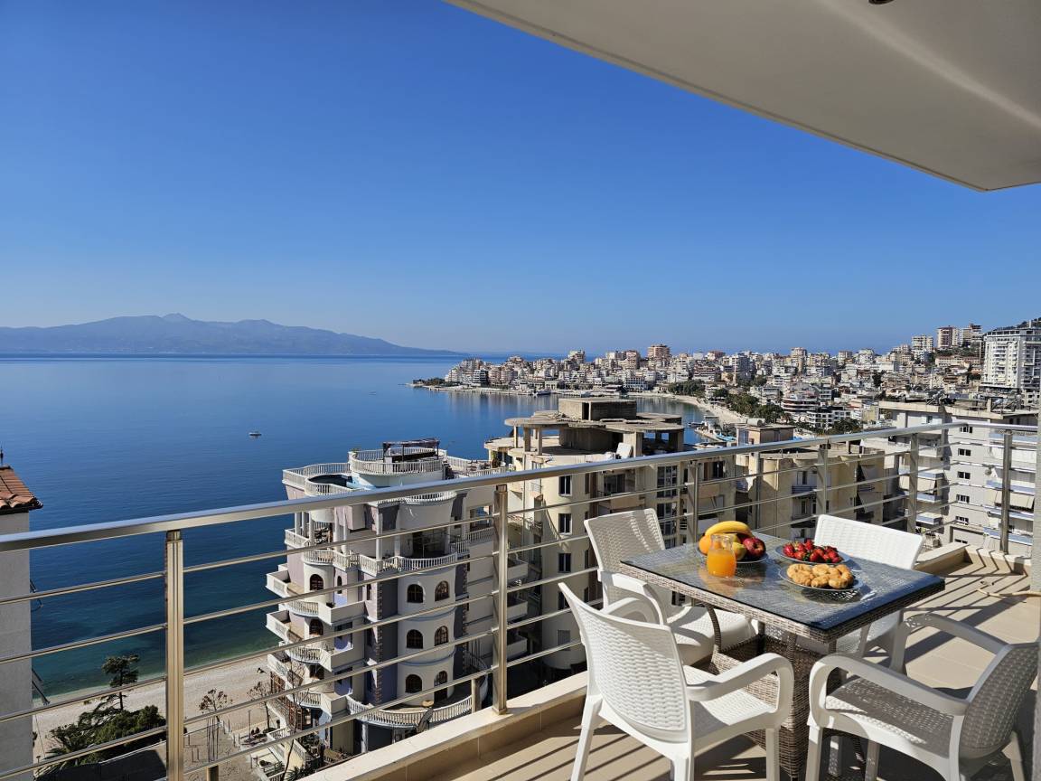 105 M² Appartement ∙ 2 Chambres ∙ 5 Personnes - Saranda
