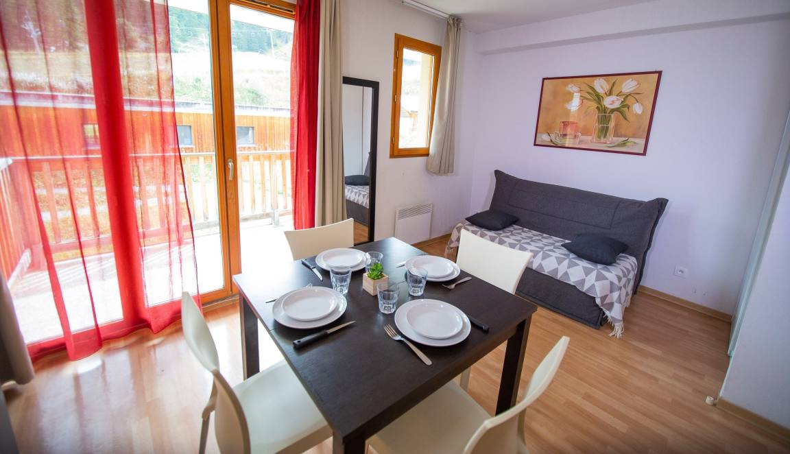 Studio Flat ∙ 1 Bedroom ∙ 4 Guests - Les Orres