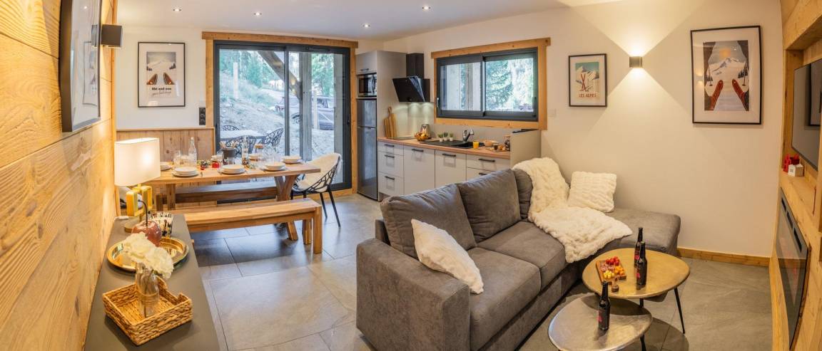 60 M² Apartment ∙ 3 Bedrooms ∙ 8 Guests - Les Orres