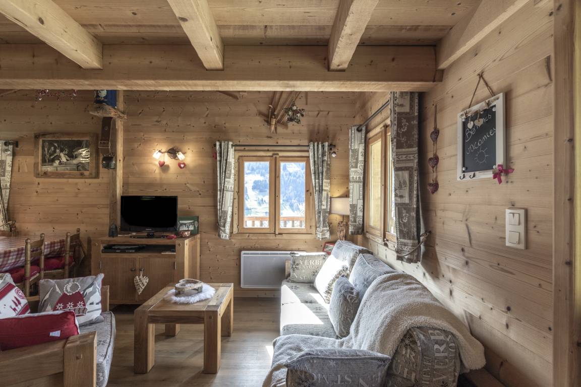50 M² Chalet ∙ 3 Chambres ∙ 6 Personnes - Areches Beaufort