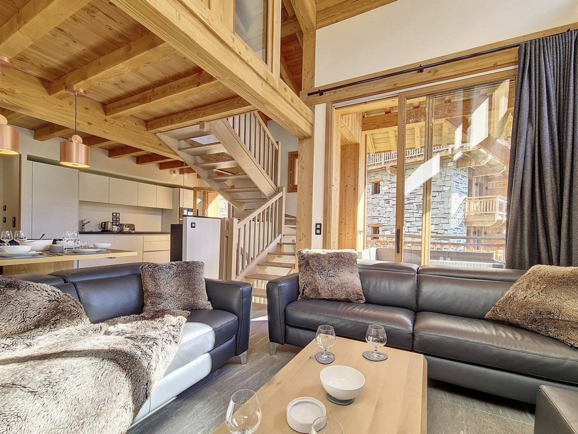80 M² Chalet ∙ 3 Habitaciones ∙ 7 Huéspedes - Savoie