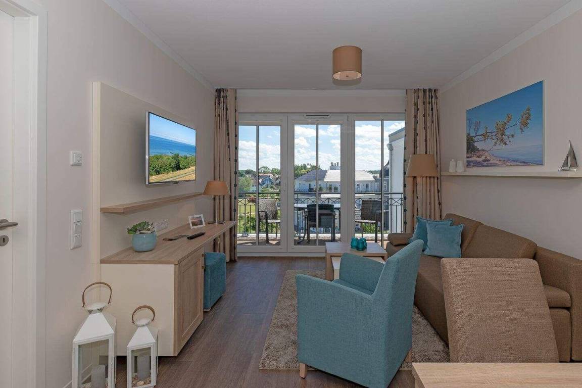 53 M² Ferienwohnung ∙ 1 Schlafzimmer ∙ 2 Gäste - Bad Doberan