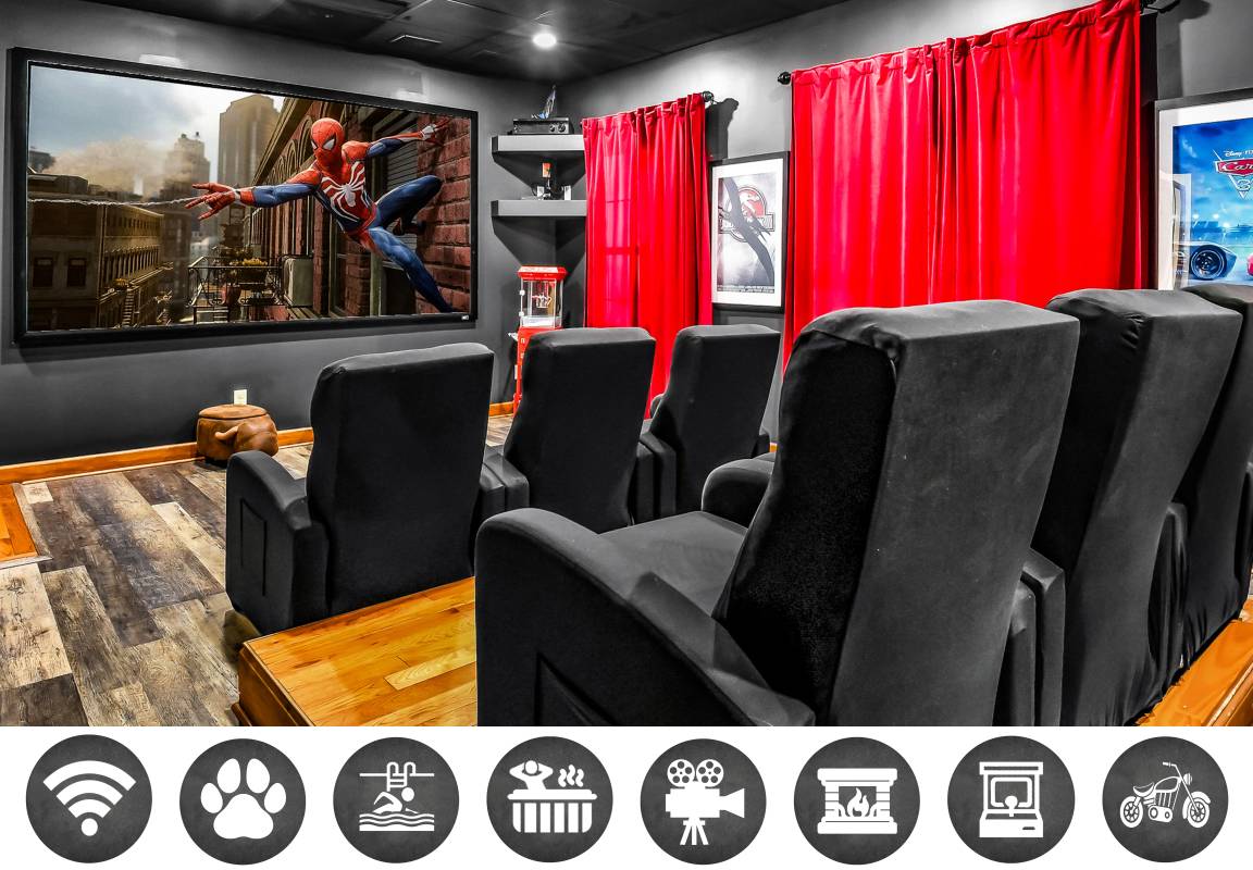 201 M² Cabin ∙ 3 Bedrooms ∙ 11 Guests - Pigeon Forge, TN